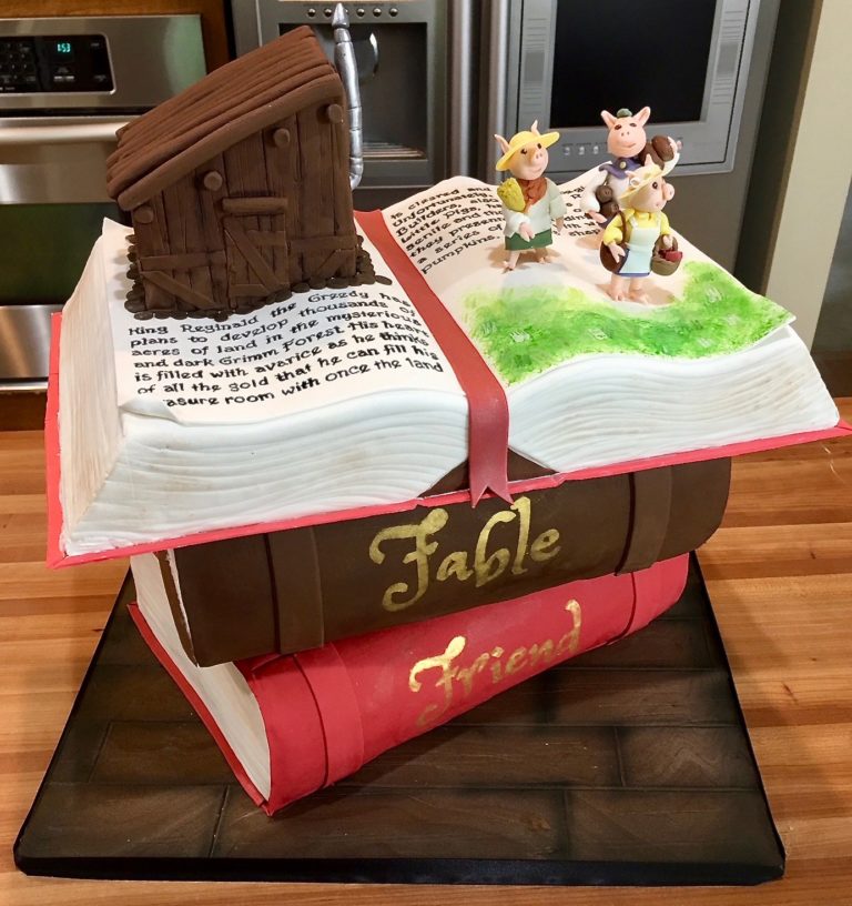 How to Make a Book Cake – Sugar High Score